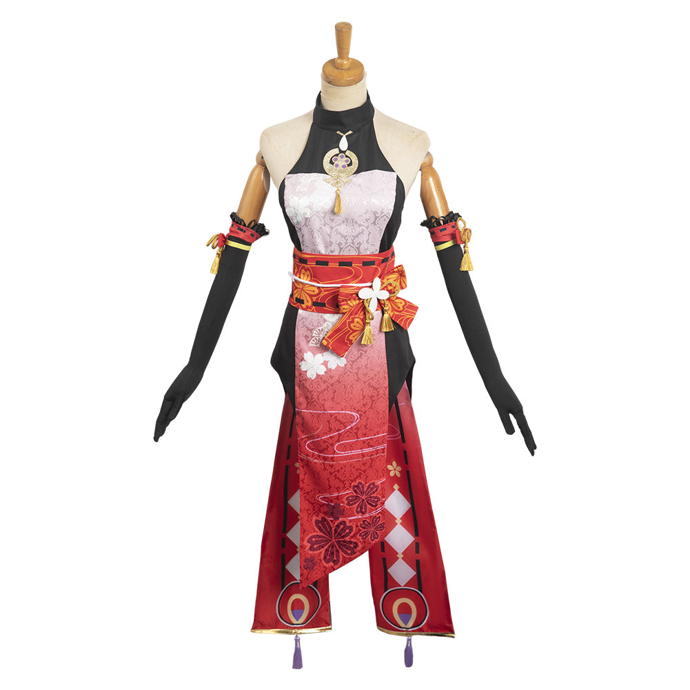 Genshin Impact Yae Miko Cosplay Costume Outfits Halloween Carnival Sui ...