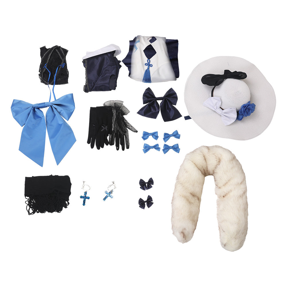 Fate/Grand Order Morgen Seventh Anniversary Gown Suit Cosplay Costume ...