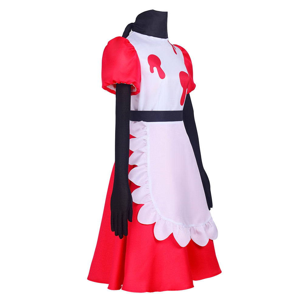Hazbin Hotel Niffty TV Character Maid Dress Cosplay Costume Outfits Ha ...