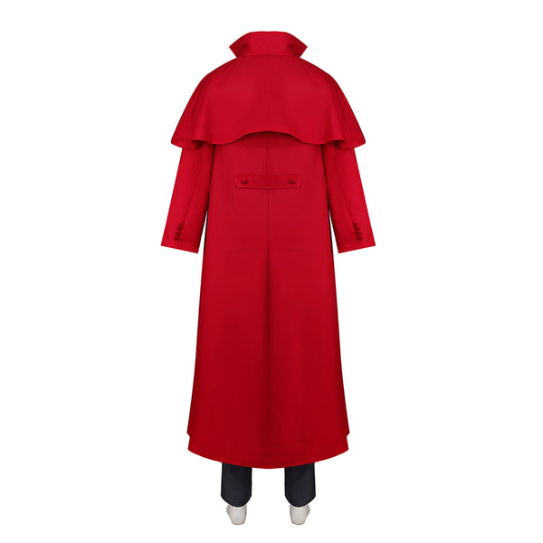 Hellsing Alucard Anime Character Red Coat Suit Cosplay Costume Outfits ...