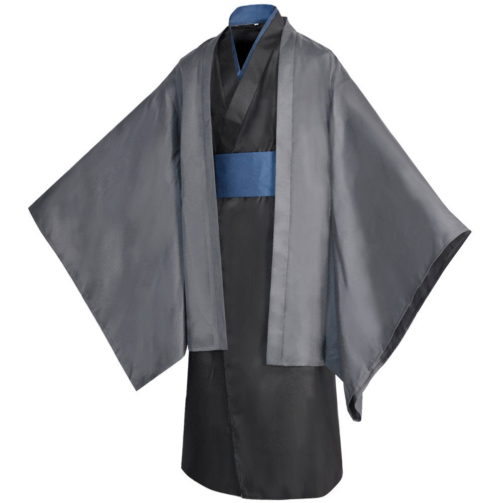 Jujutsu Kaisen Toji Fushiguro Anime Character Black Kimono Cosplay Cos ...