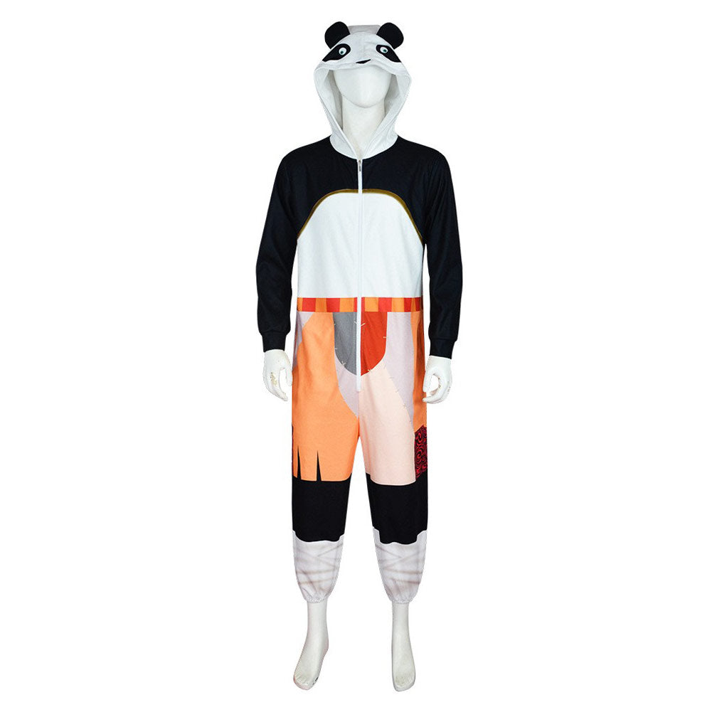 Kung Fu Panda Po Movie Character Original Pajamas Cosplay Costume Outf ...