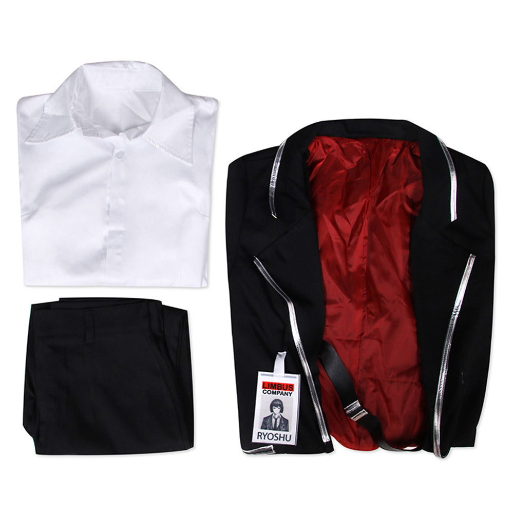 Limbus Company Ryoshu Cosplay Costume Black Outfits Halloween Carnival ...