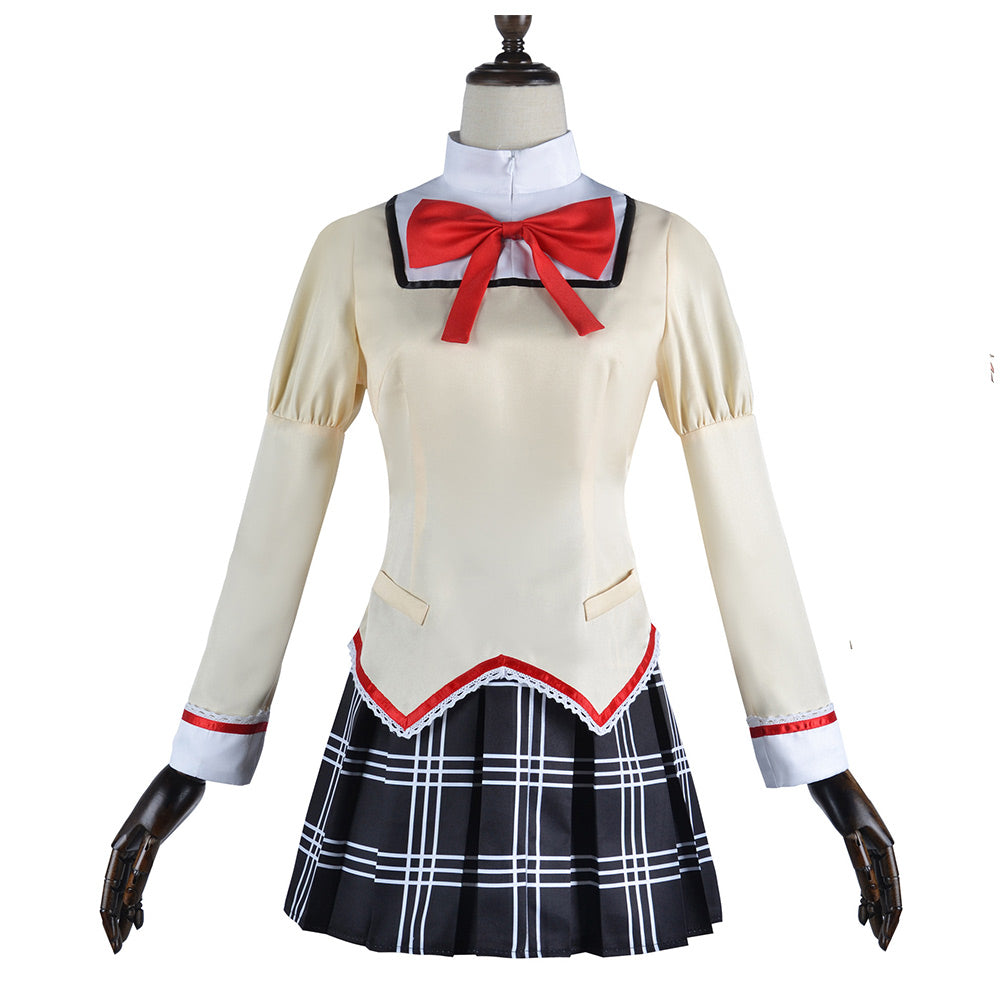Mahou Shoujo Madoka Magica Homura Akemi Anime Character School Uniform ...