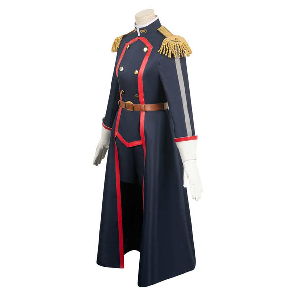 Chained Soldier Tenka Izumo Anime Black Uniform Suit Cosplay Costume ...