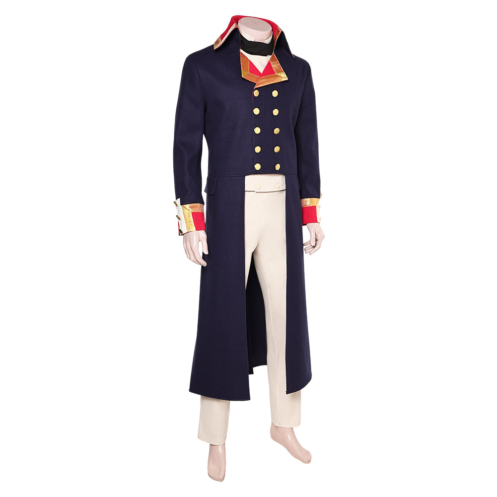 Napoleon 2023 Blue Suit Cosplay Costume Outfits Halloween Carnival Sui ...