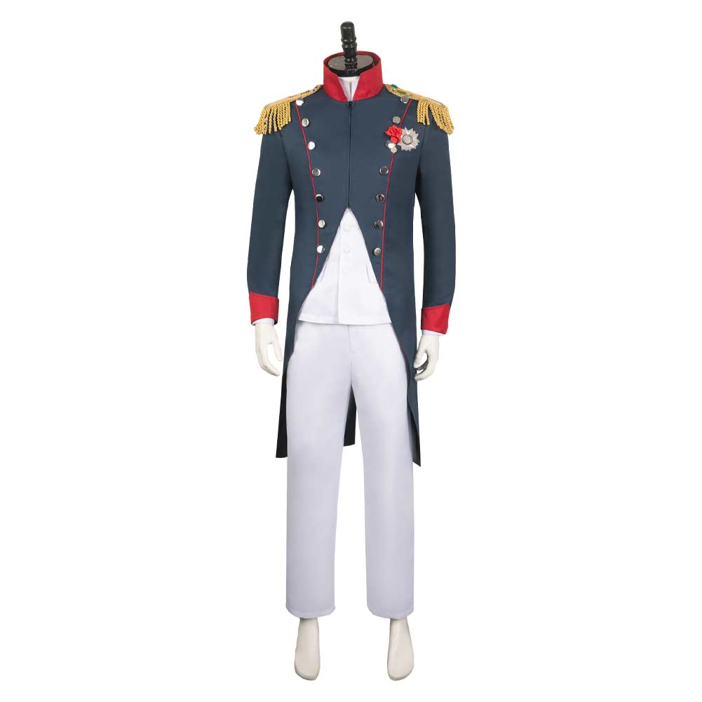 Napoleon Cyan Suit Cosplay Costume Outfits Halloween Carnival Suit ...
