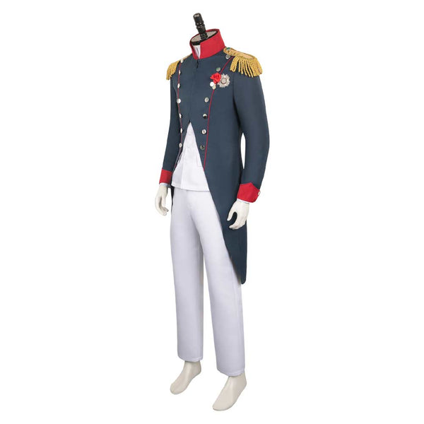 Napoleon Cyan Suit Cosplay Costume Outfits Halloween Carnival Suit ...