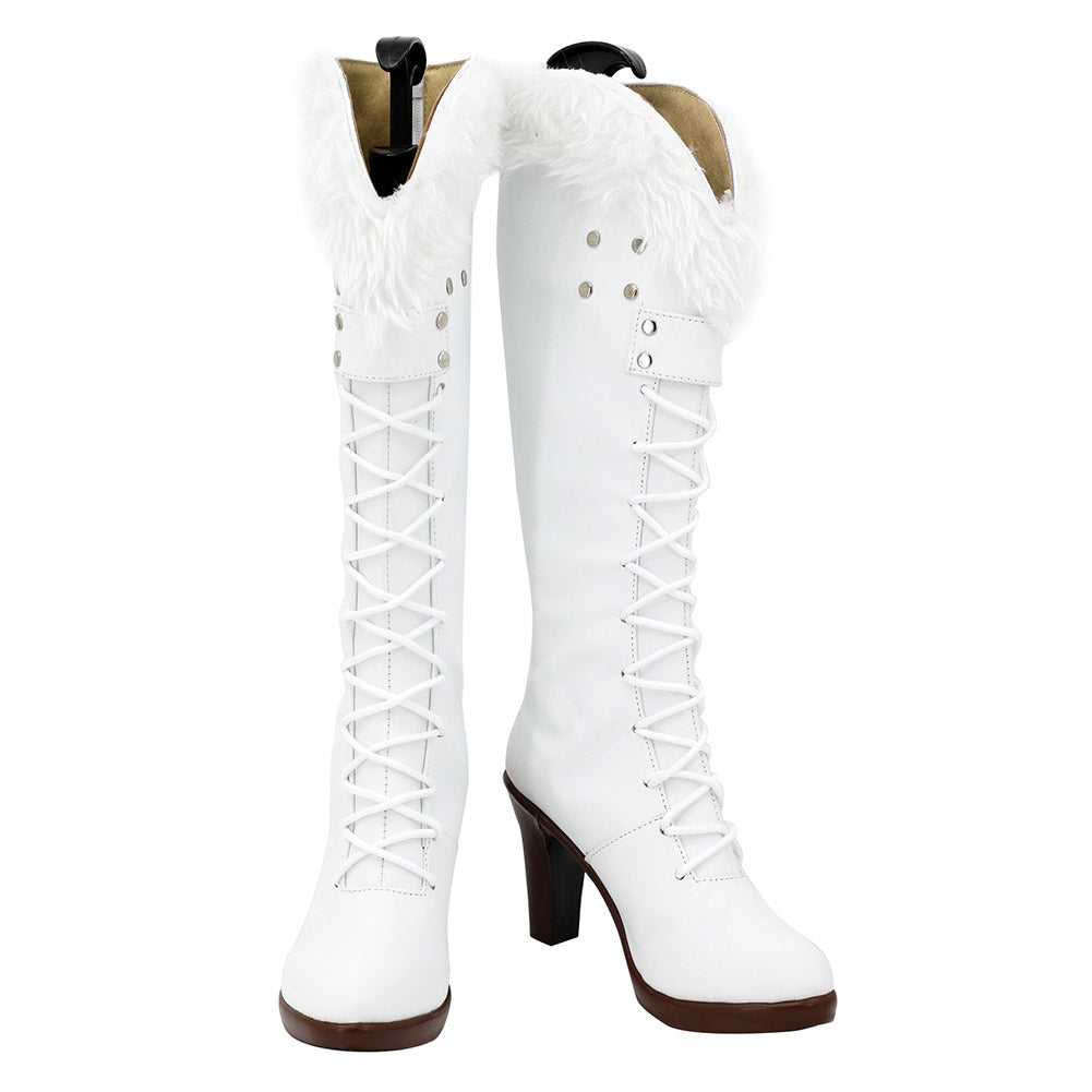 One Piece Nico Robin Anime Character Cosplay White Boots Cosplay Costu ...