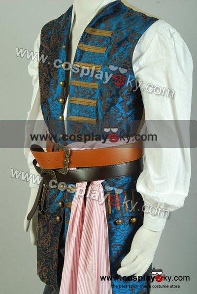 Pirates Of The Caribbean 4 Jack Sparrow Vest Costume – Cosplaysky.ca