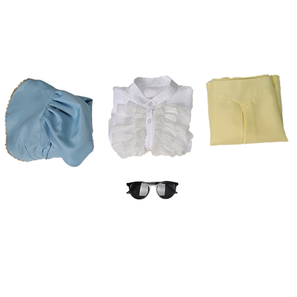 Poor Things Bella Baxter Blue Coat Cosplay Costume Outfits Halloween C ...