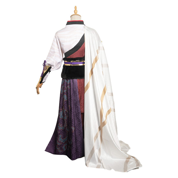Fate/Samurai Remnant Zhou Yu Cosplay Costume Outfits Halloween Carniva ...