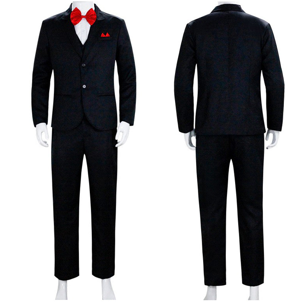 Saw Jigsaw Killer Cosplay Costume Outfits Halloween Carnival Suit ...