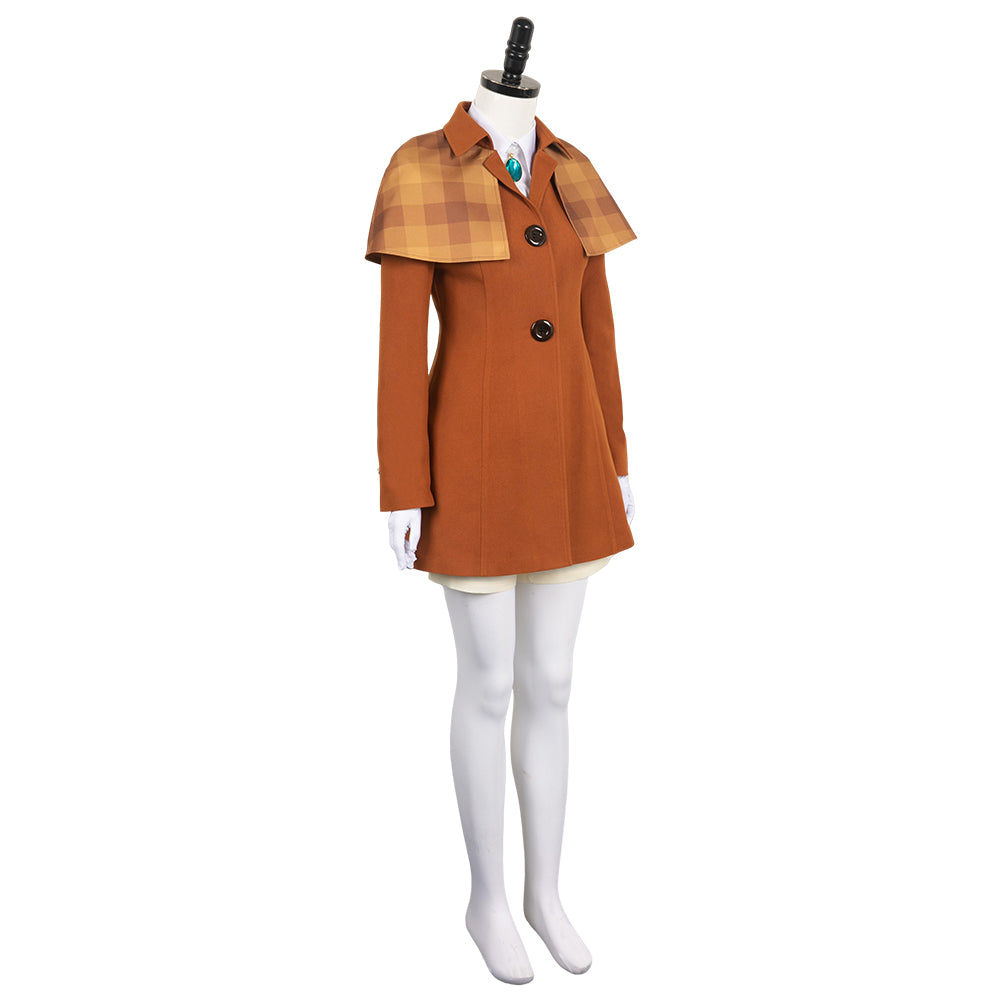 Princess Peach: Showtime! Detective Peach Game Character Brown Suit Co ...