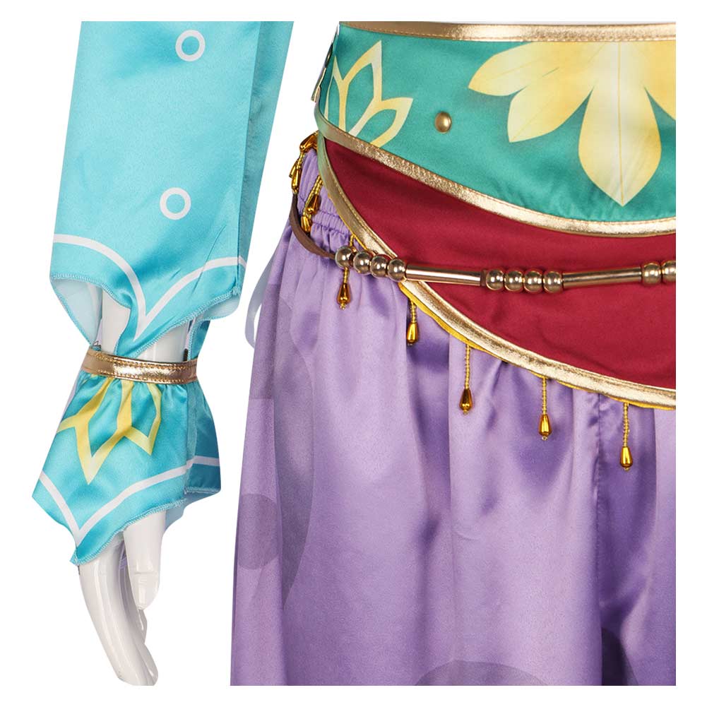 The Legend of Zelda: Breath of the Wild Gerudo Outfit Link Cosplay Cos ...
