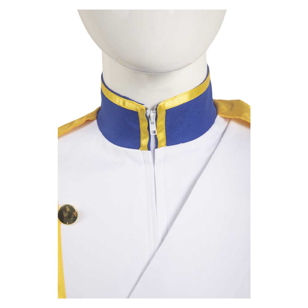 The Little Mermaid Prince Eric Mens Royal Uniform Cosplay Costume Hall ...