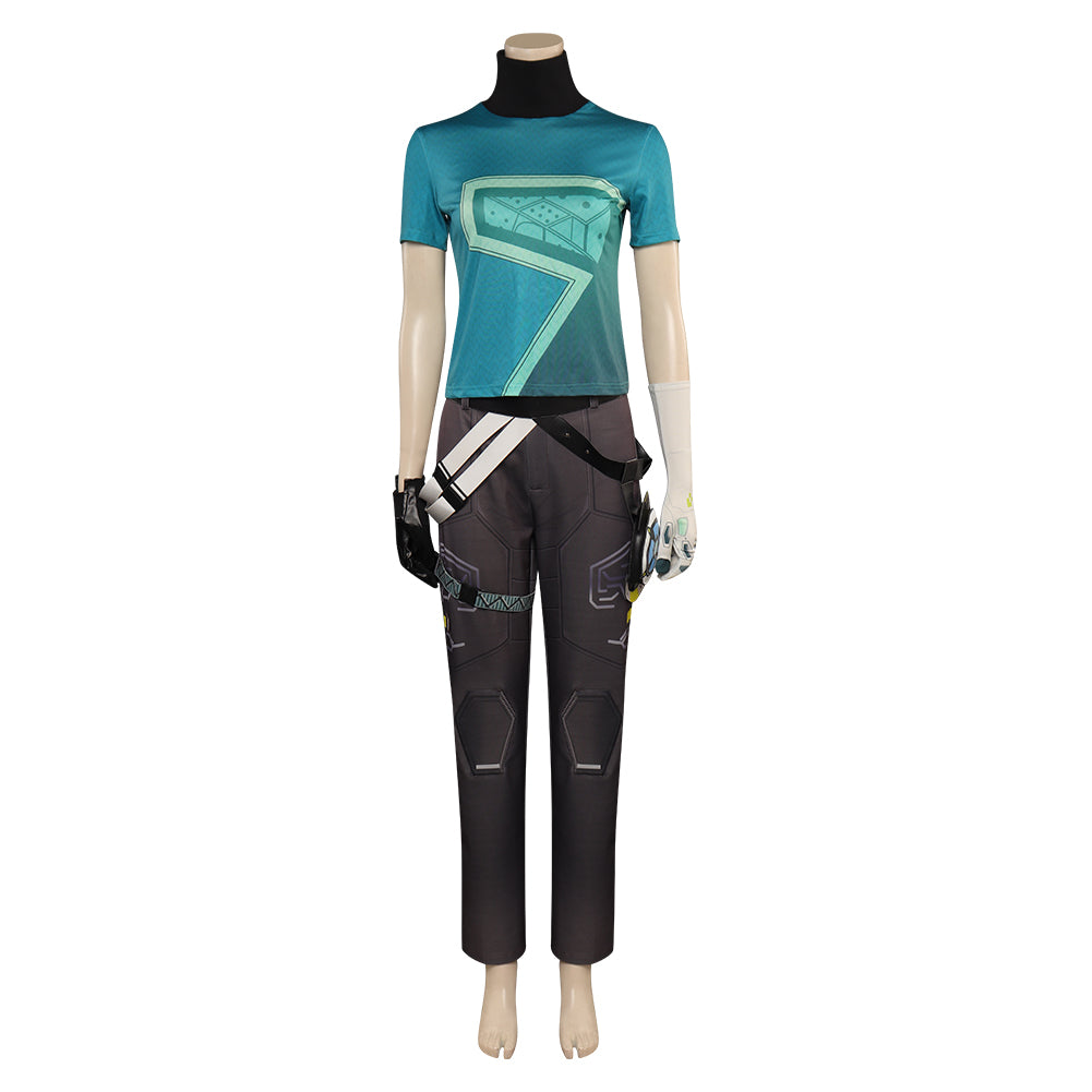 Valorant Deadlock Cosplay Costume Outfits Halloween Carnival Suit ...