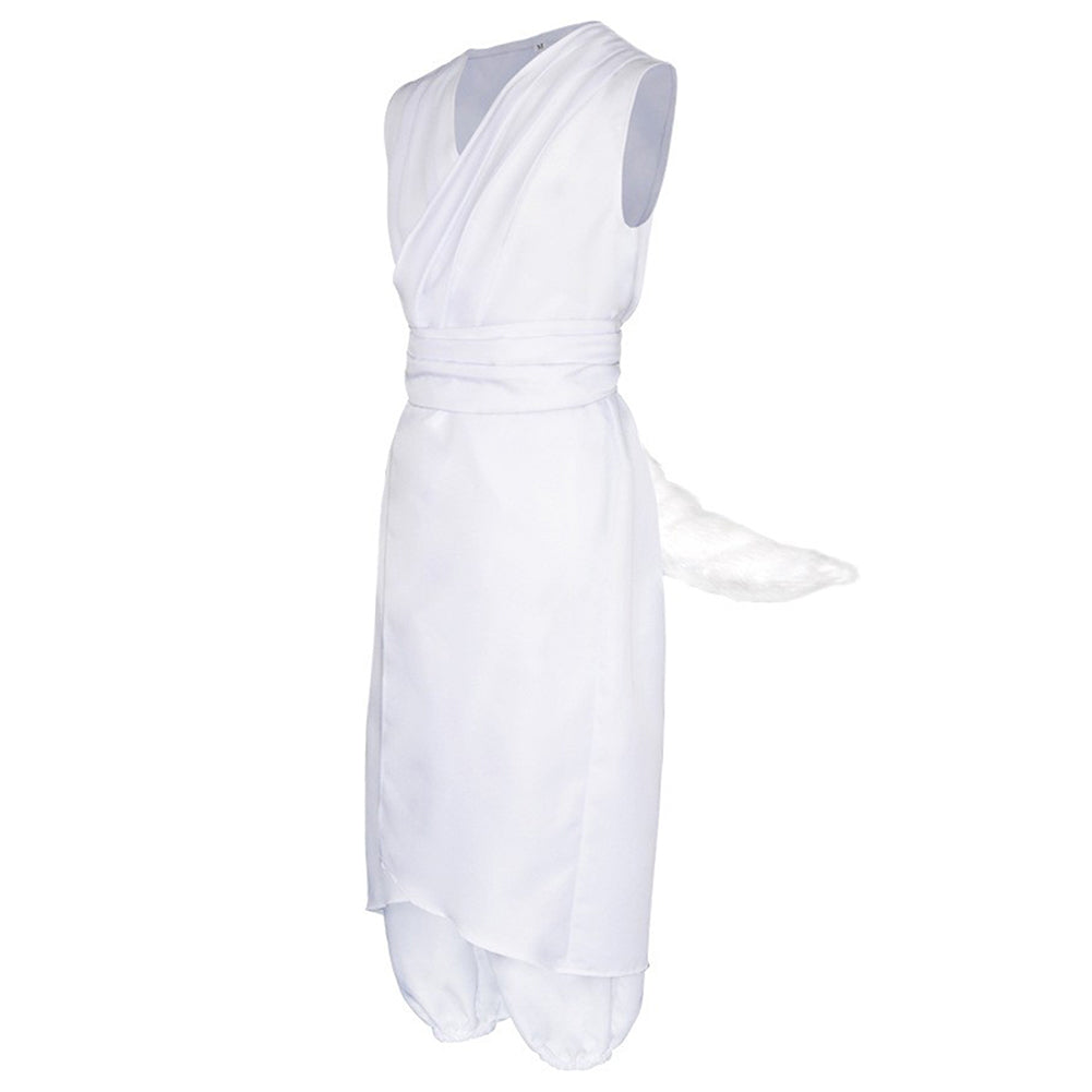 Yuu☆Yuu☆Hakusho 2023 Kurama TV Character White Fox Demon Form Set Cosp ...